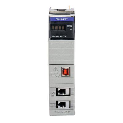 China 1756-EN4TR Allen Bradley Controllogix Ethernet Module Dual Port 10M 100M 1G for sale