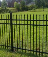 China Easily Assembled Welded Wire Mesh Powder Coated Folding Wire Mesh Fence with Bend Fence Rails for sale