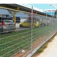 China Wholesale Galvanized Welded Roll Top Wire Mesh Fence High Strength Fgalvanized Picket Iron Fence Panels for sale