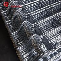 China 12 Gauge 3D Galvanized Welded Wire Mesh Fence Panel 2m 2.5m 2.9m Curved Security Fence for sale