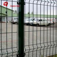 China Finest Price Factory Directly Supply 3000m Width Galvanized Plastic Coated 3D Curved Security Welded Mesh Fence for sale