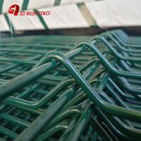 China Factory Supplying 3d Wire Mesh Fencing Panel Galvanized Steel 3d Fence Panel Galvanized Steel For Sale for sale