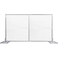 China Direct Factory Hot Dipped Galvanized Chain Link Fence Pvc Coated Cyclone Wire Mesh Fence For Sale for sale