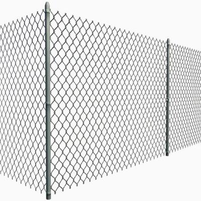 China Wholesale Prices Diamond Wire Mesh Galvanized Industry Chain Link Fence For Sale for sale