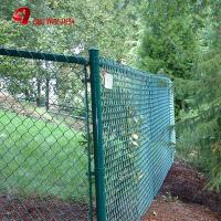 China Sports Playground Garden Diamond Wire Mesh Chain Link Fence for sale