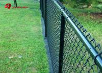 China 6 Foot PVC Coated Heavy Duty chain link fabric fencing for sale
