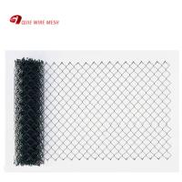 China Black Vinyl 9 Gauge 5 feet coated Chain Link Fence for sale
