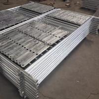 China Galvanized Steel Road Fencing Crowed Control Barrier for sale