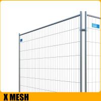 China 2.1m Hot Dipped Galvanized Pipe Welded Removable Temporary Fence Galvanized Temporary Construction Fence Panels for sale