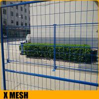 China Movable Mobile Iron Wire Material Canada Portable Temporary Fence for sale