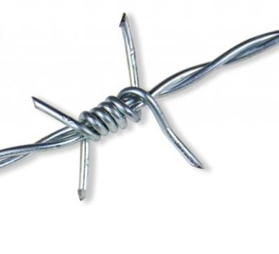 China Factory Hot Dipped Galvanized Barb Wire Fencing Coil Roll Barbed Wire for sale