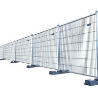 China OEM Manufacture Supplier Of Construction Site Fast Install Pvc Plastic Vinyl Temporary Portable Fence For Children for sale