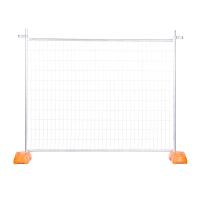 China OEM Manufacture Supplier Of Construction Site Fast Install Pvc Plastic Vinyl Temporary Portable Fence For Children for sale