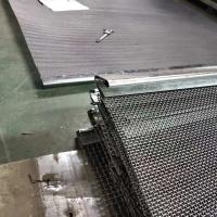 China Wrought Iron Fence 65mn High Tensile Strength Woven Crimped Vibrating Screen Mesh Vibrating Screen Wire Mesh Mining for sale