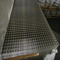 China 10 Gauge Hot Dipped Galvanized 2x2 welded wire mesh fence panels in 6 gauge for sale