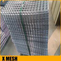 China 10 Gauge Hot Dipped Galvanized 2x2 welded wire mesh fence panels in 6 gauge for sale