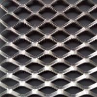 China L Shaped Frame Hot Dipped Galvanized Aluminum Expanded Mesh Sheet For Decoration And Construction for sale