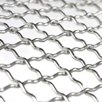 China Customization size Welding Stainless Steel/Galvanized/65mn/Copper/Titanium Crimped Wire Mesh for sale