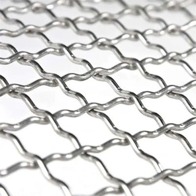 China Customization size Welding Stainless Steel/Galvanized/65mn/Copper/Titanium Crimped Wire Mesh for sale