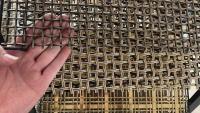 China Hot sales Factory Stainless Steel Mesh Architectural Woven Wire Mesh for Cabinets Decorative Mesh for sale