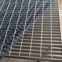 China Grating 75mm X 6mm Metal Drain Grates Mild Steel Heavy Duty Steel Bar Grating Hot Dipped Galvanized More Than 5 Years 50mm 100mm for sale