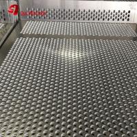 China Stainless Steel Round Hole Perforated Metal Mesh Customized for sale