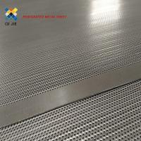 China Cold Rolled Stainless Steel Perforated Plate For Decorative for sale