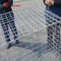 China Rock Reinforced Retaining Wall Welded Gabion Wire Mesh Basket with Best Price for sale