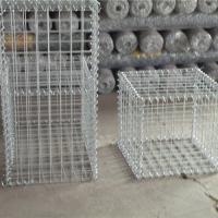 China 200x100x100 Cm Galvanized Welded Wire Stone Cage Gabion Basket for sale