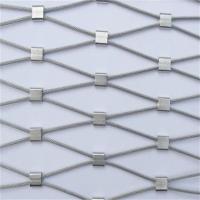 China 7x7 Stainless Steel sns flexible stainless steel wire rope mesh slope for sale