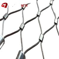 China Silver Classical Metal Wire Inox Balustrade Cable Mesh 1.4401 X Tend Webnet for sale