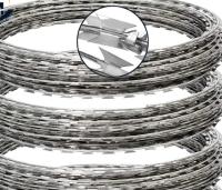 China Hot Selling Sale Anti-Climb Galvanized Concertina Razor Barbed Wire for Security/Razor Wire for sale