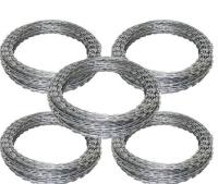 China Direct Manufacturer Galvanized Razor Barbed Wire/Concertina Blade Fencing Security Wire Roll for sale