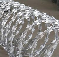 China Hot Dipped Galvanized Concertina Wire Razor Barbed Wire Anti Climb Razor Barbed Wire Entanglement for sale