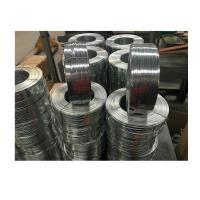 China Cheap High Tensile Strength Zinc Coated Galvanized Flat Low Carbon Steel Stitching Wire for sale