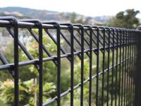 China Custom Galvanized Roll-Top Welded Wire Mesh Metal Security Fence for Swimming Pool pvc roll top fence for sale