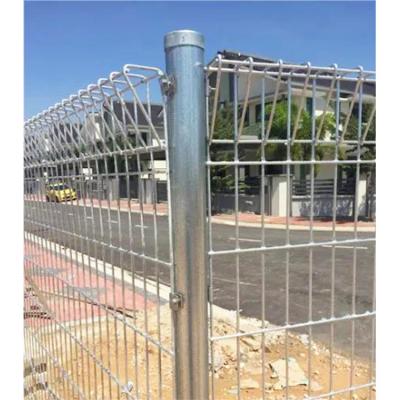 China Factory Supplier Popular Design Simple Iron Fence Design Colors Available 3d Curved Wire Mesh Fence for sale