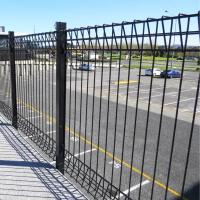 China High Quality Cheaper Ornamental Iron Fence High Strength Roll Top  Welded Wire Mesh Fence Panel for sale