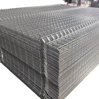 China Heavy Gauge Rigid commercial galvanized steel welded curved 3d wire mesh fence for sale