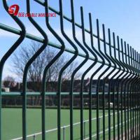 China Powder Coated Curved Metal Wire Mesh Panel Wire Mesh Cable Tray Making Machine 3D Welded Wire Fence For Sale for sale