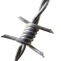 China Farm And City Decorative 1.5cm Barbed Length Fence hot dipped Razor Barbed Wire for sale