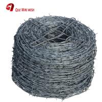 China 2.5mm diameter Hot dip galvanized Barb Wire Price Per Roll for sale