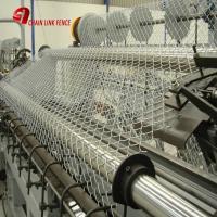 China Ce Certificated Approved Canada 9 Gauge Diamond Wire Fencing Cyclone Wire 50x50mm Mesh Size Chain Link Mesh Fence for sale