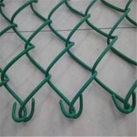 China Hot Dipped Galvanized Chain Link Fence Fabric 6 Foot Black Color 9 Gauge Iron Metal Galvanized Wire Horse Yard Agriculture Field for sale