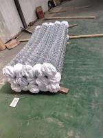 China 10 Gauge Green 2in openning galvanized Chain Link Fence For Baseball Fields for sale