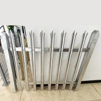 China 2023 Cheap Latest Designs Iron Fence Ornamental Garden Panel Metal Fence  Iron Galvanized for sale