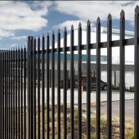 China China factory security pre-galvanized steel tube wrought iron fence for sale
