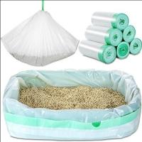 China Customized Thickness Cat Manure Bags 450x500mm HDPE Pet Waste Disposal Supplies for sale