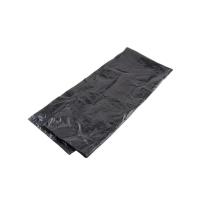 China HDPE LDPE Sealing Handle Heat Seal Disposable Black Bin Bags 500x600mm 5-25mic for sale