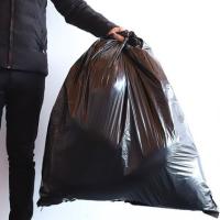 China Heavy Duty Waste Bins and Trash Bags 5-80 Micron Thickness Eco-Friendly HDPE LDPE for sale